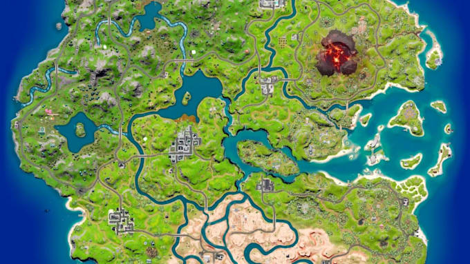 Create unreal engine map, fortnite uefn map, fortnite environment ...