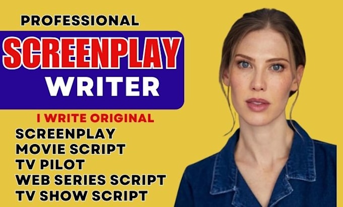 Do script writing, movie script, screenwriting, tv script, screenplay, tv script by Lovebook1 ...