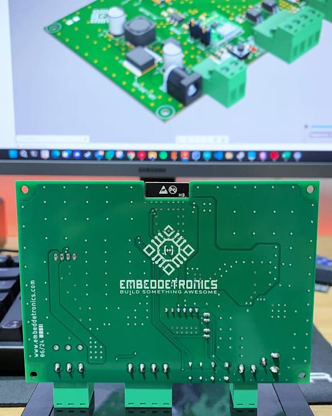 Design schematic printed pcb board circuit board created gerber and bom file by Faithth9 | Fiverr