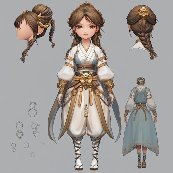 Draw game character art illustration for you by Khundhia | Fiverr