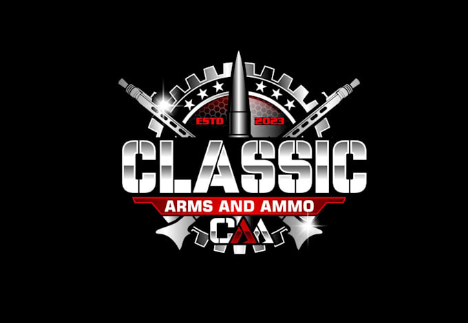 Create awesome and gorgeous gun shop logo design by Izaiah_lakin | Fiverr