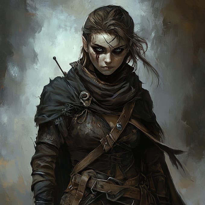 Design dnd character art and dnd character art by Cesozho | Fiverr