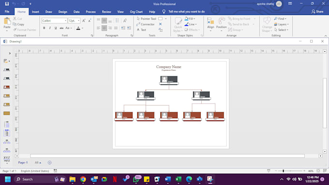 Organizational hierarchy with grading structure by Ayeshashafiiiq | Fiverr