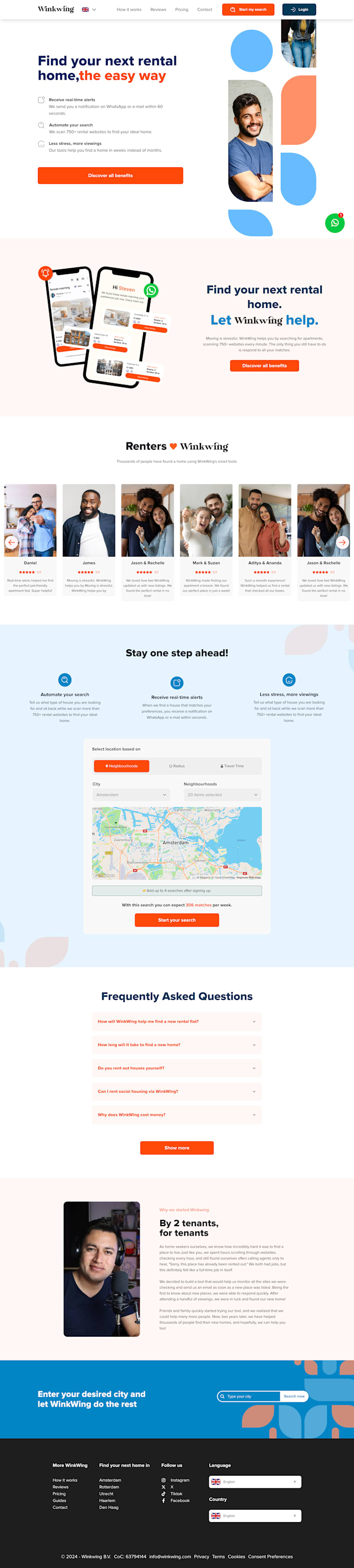 Create landing pages with nextjs, typescript, and tailwind by ...