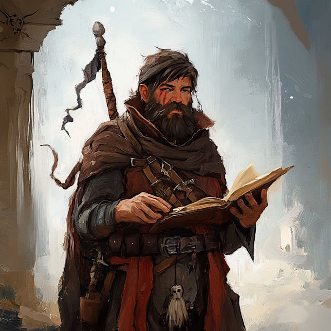 Draw your dnd character illustration by Zuloth | Fiverr