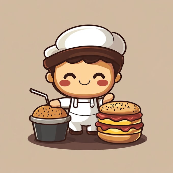 Design custom cartoon character, mascot by Hornabburs | Fiverr