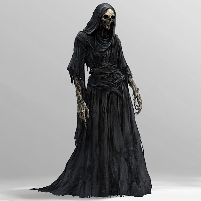 Draw horror fantasy character design by Andrengere | Fiverr