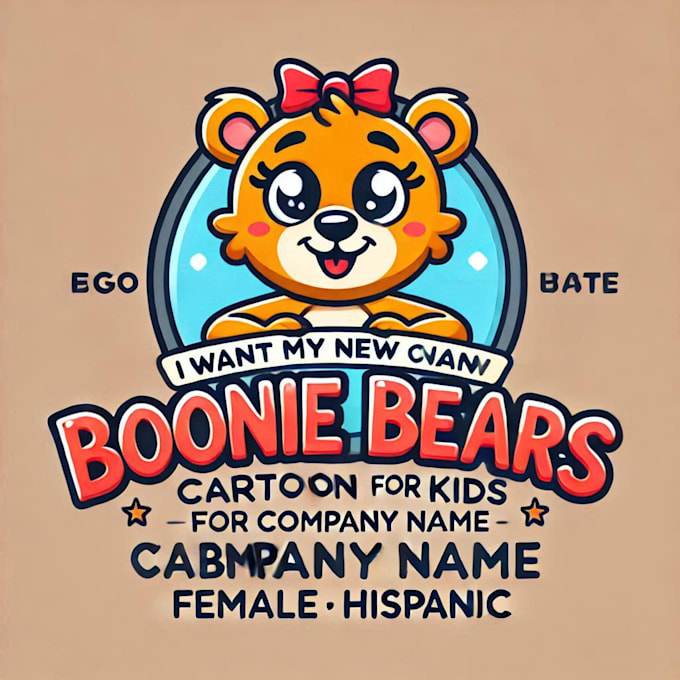 Do make boonie bears cartoons for kids mascot logo design by France_shd ...