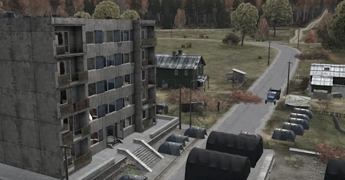 Create map for arma3 renforger, custom dayz setup,fivem server,military base,mod by ...