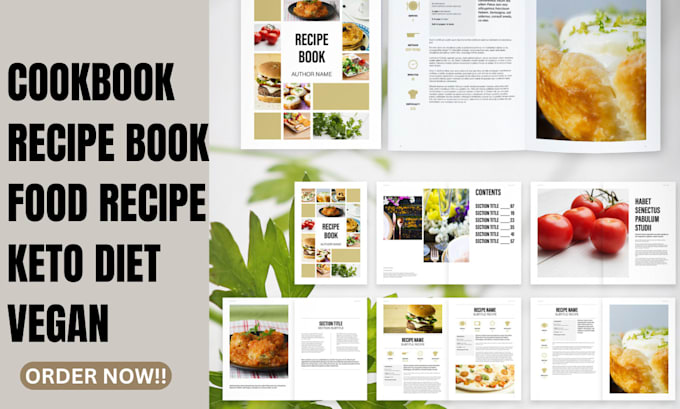 Write cookbook recipe book, cookbook design and formatting as cookbook writer by Sharonmaxwell08 ...