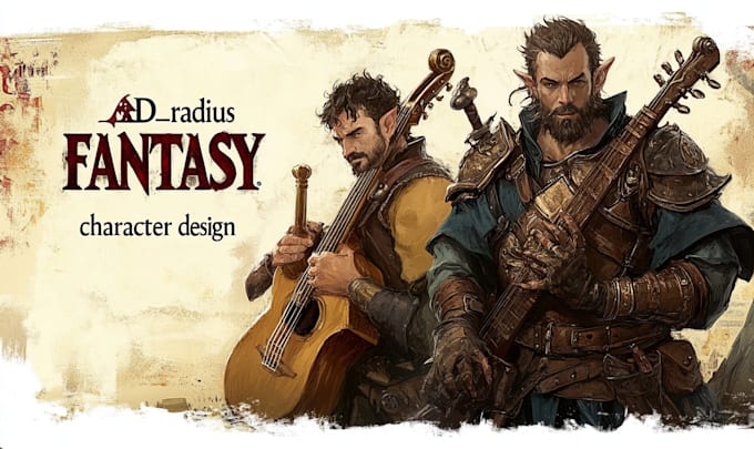 Create dnd fantasy character design in rpg cartoon style by Guinhamad ...