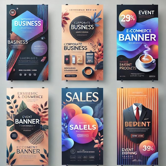 Design professional website banners, sliders, and ad banners by ...