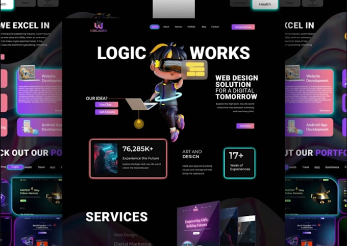 Develop wordpress shopify website design with responsive web design by Ny_studio3 | Fiverr