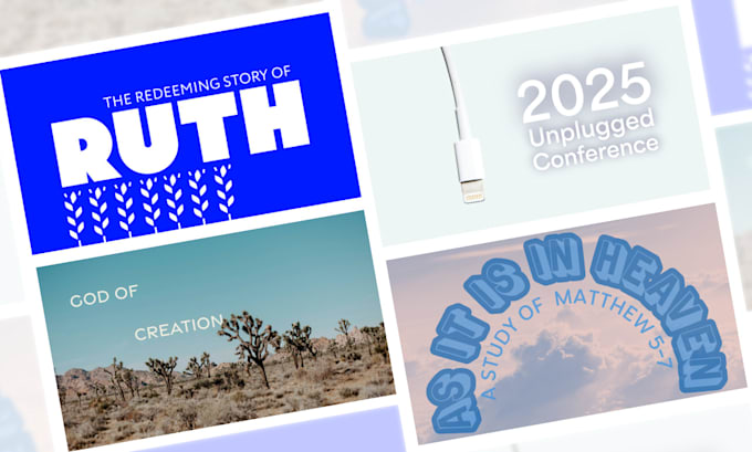 Design an engaging sermon series graphic for your church by ...