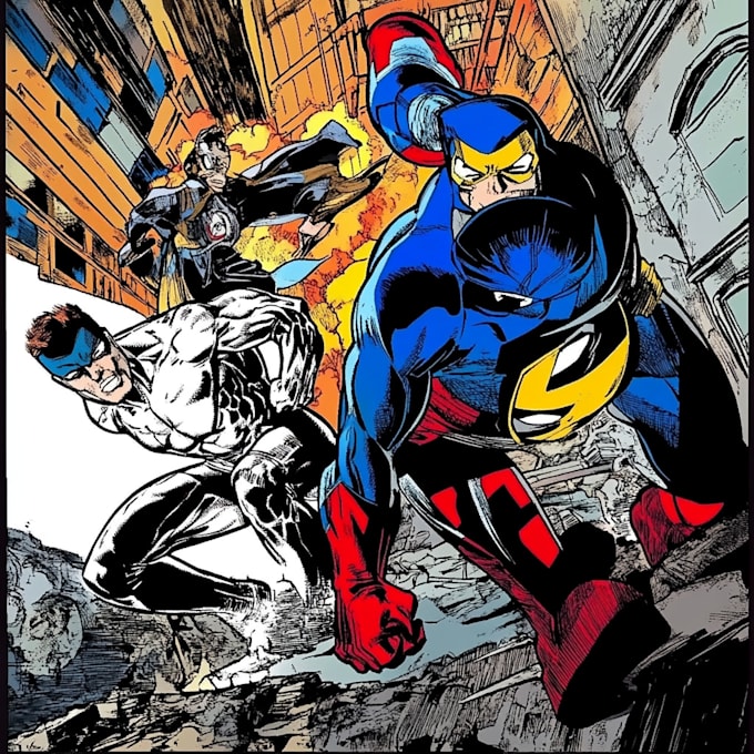 Do comic book cover comic cover page design comic book by Custeetseo ...