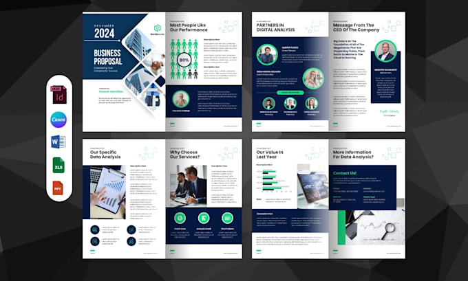 Do white paper, letterhead, workbook, reports, checklist and flyer ...