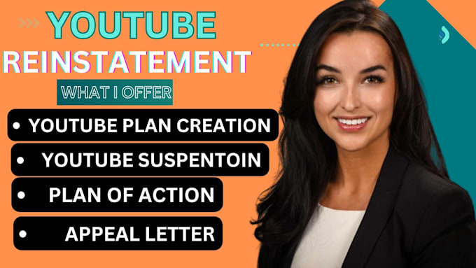 Fix youtube channel suspension appeal letter copyright removal ...