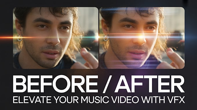 Edit your rap music video with creative visual effects and transitions by Justine_felix2 | Fiverr