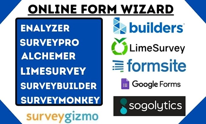 Setup limesurvey alchemer surveymonkey surveybuilder formsite enalyzer surveypro by ...