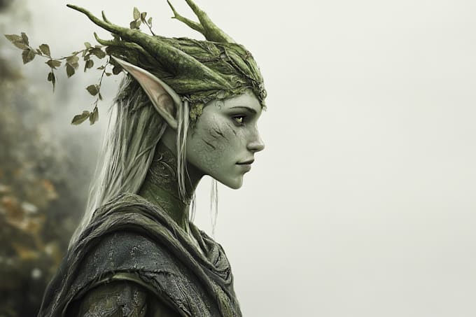 Draw a fantasy character art for dnd or similar by Kirarosa5 | Fiverr