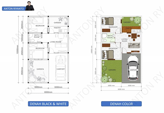 Redraw floor plan for you by Anton_riyanto | Fiverr