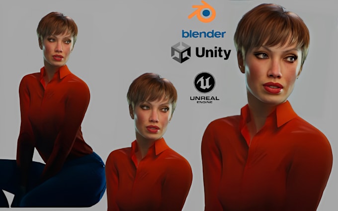 3d metahuman 3d character rigging control rig maya rig realistic ...