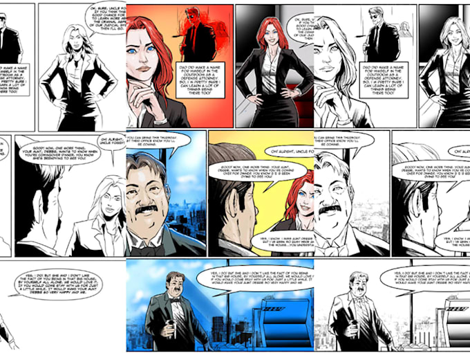 Do comic book art and comic book illustration by Shawn_aten | Fiverr
