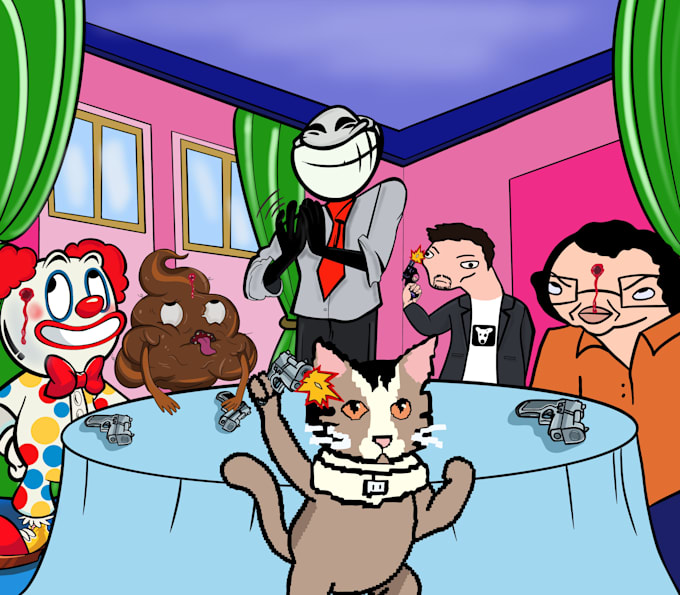 Create meme coin art and meme coin characters by Vlada_ray | Fiverr