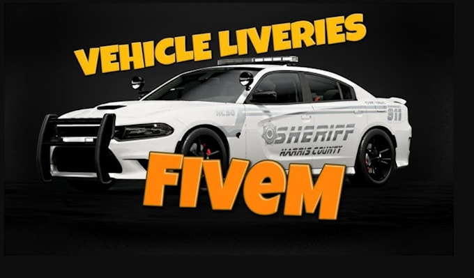Design custom livery for fivem ems police sport vehicle for fivem ...