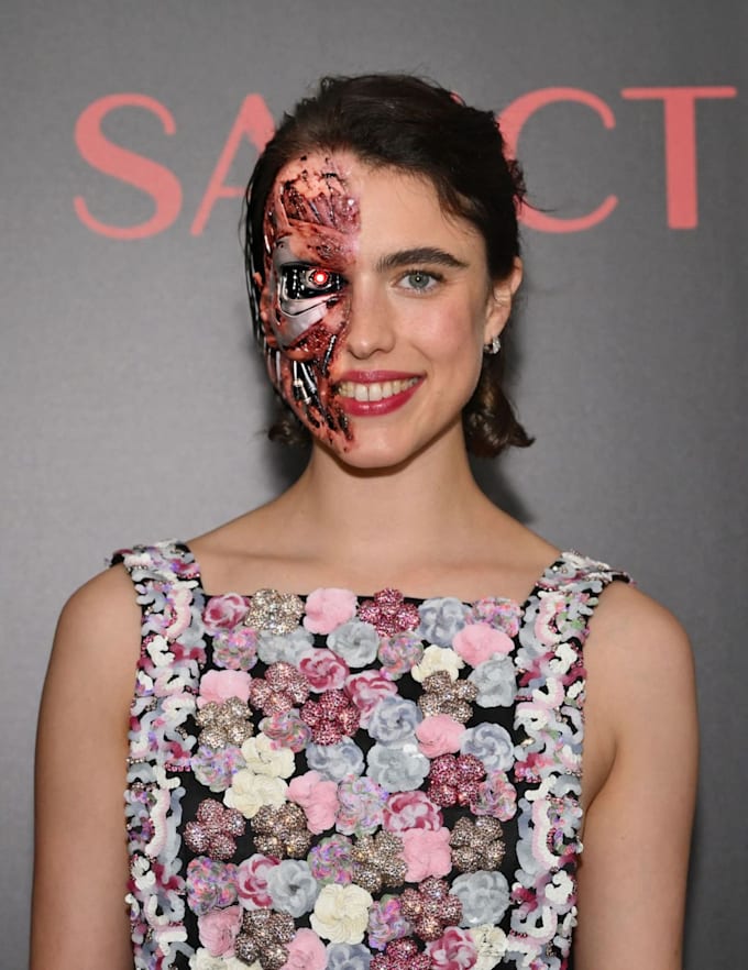 Terminate a face like that of a t9000 model from the terminator movie ...