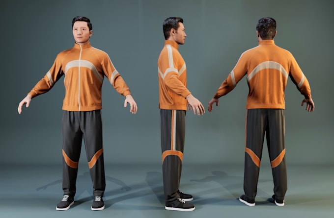 Metahuman game character,game assets,glb, vrml model, likeness model ...