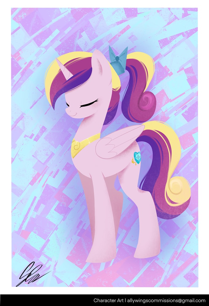 Draw mlp character or your pony oc by Allystairh | Fiverr