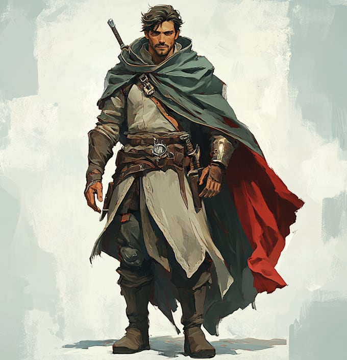 Draw 2d game character for dnd art by Phruskieth7 | Fiverr