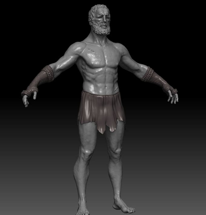 Create 3d stylized character,zbrush stl digital 3d sculpt,realistic ...