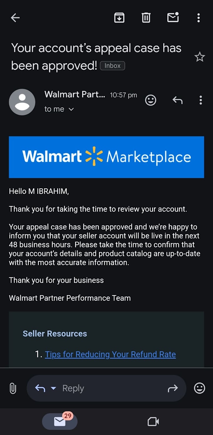 Reinstate suspended walmart seller account by Imch06 | Fiverr