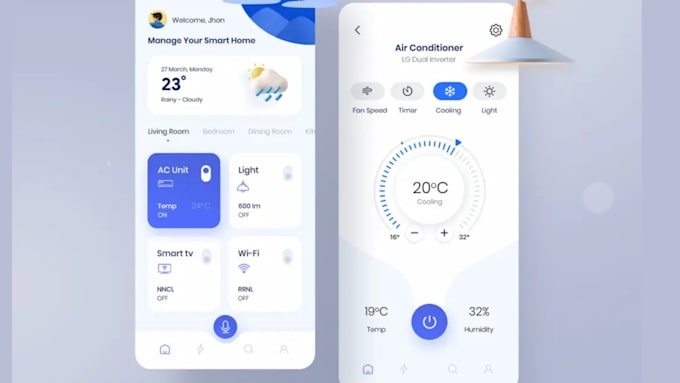Develop iot app using ble flutter esp32 firebase mqtt by Tony_develop | Fiverr