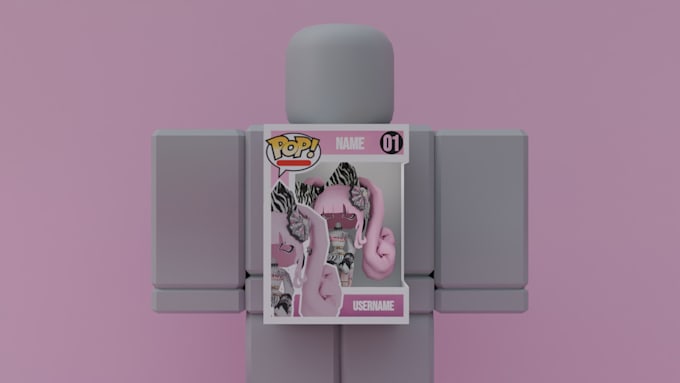 Make your roblox avatar into a funko pop ugc by Miguelrod011 | Fiverr