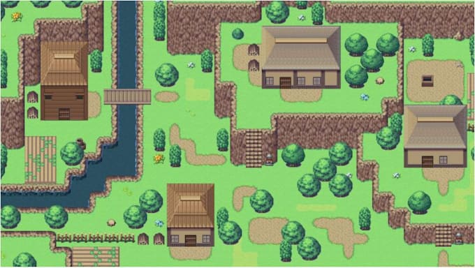 Create maps for your rpg maker game by Gedieonsam | Fiverr
