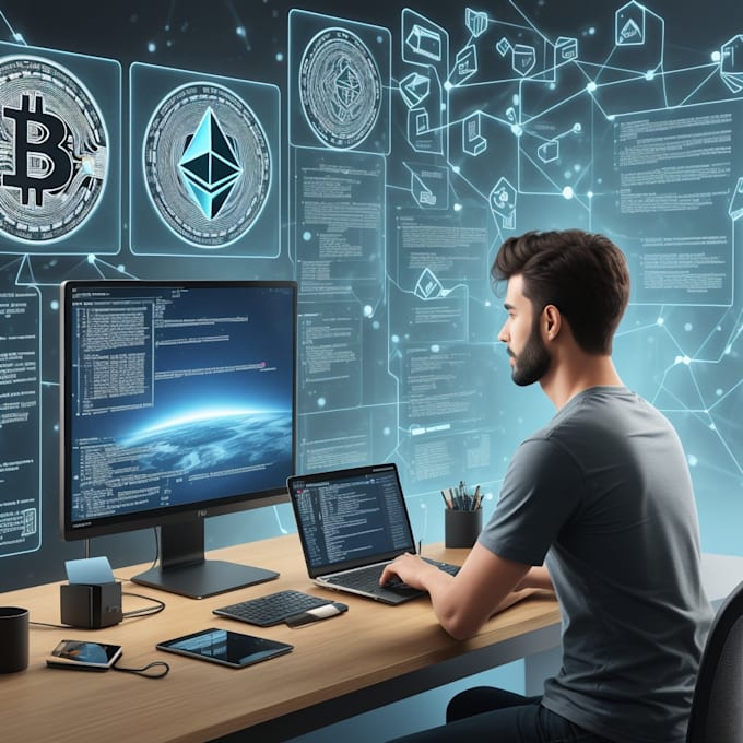 Build and deploy custom web3 dapps and smart contracts by Omateck_dev | Fiverr