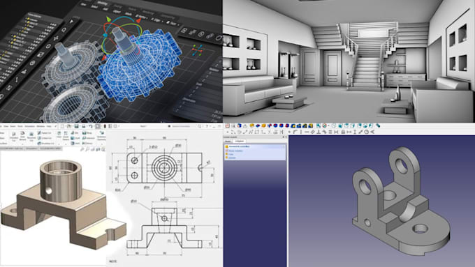 Create professional cad design by Sb_baloch110 | Fiverr