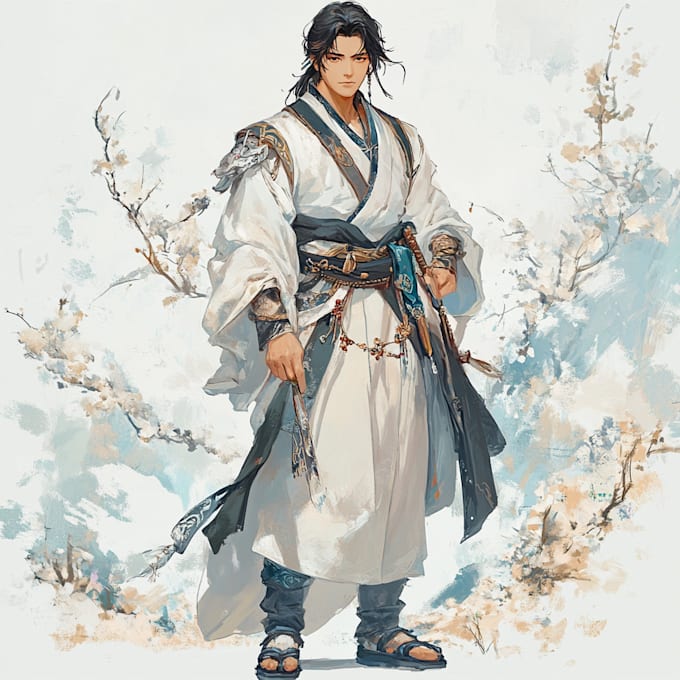 Draw a fantasy and fantasy character game art by Gixesnu | Fiverr