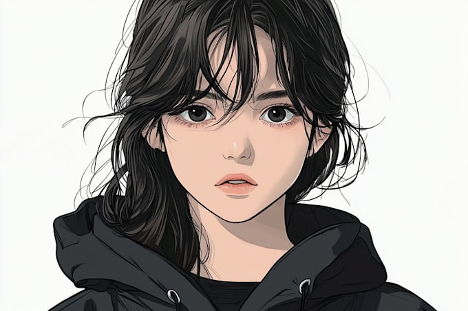 Draw manga anime fan art, anime pfp, or original character by Mongeong ...