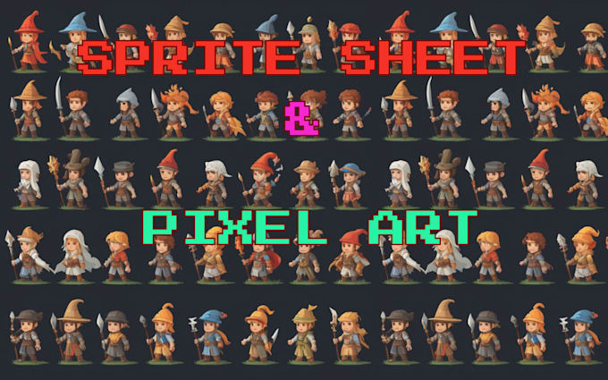 Create custom pixel art, game art, and character design with smooth ...