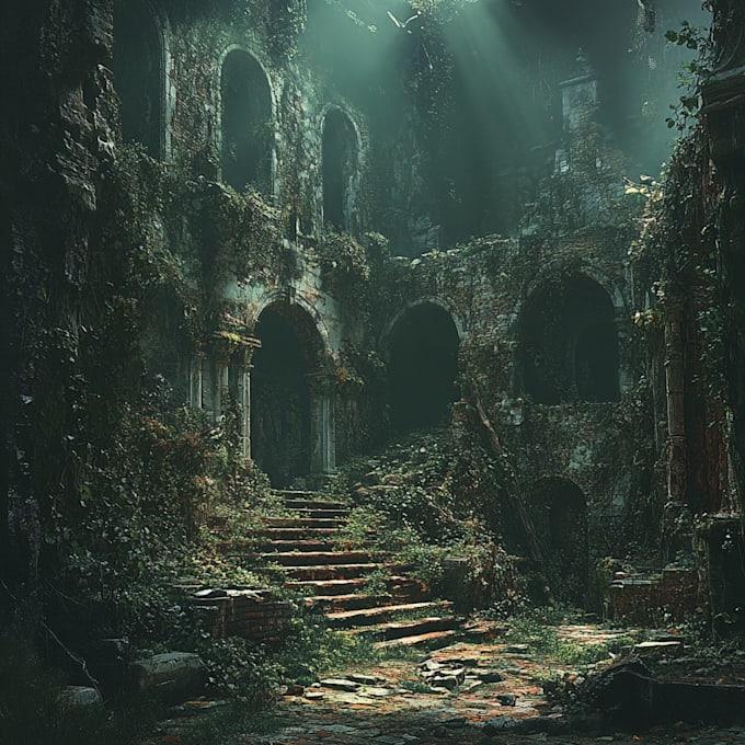 Create environment concept art for movie or game by Helenedham | Fiverr