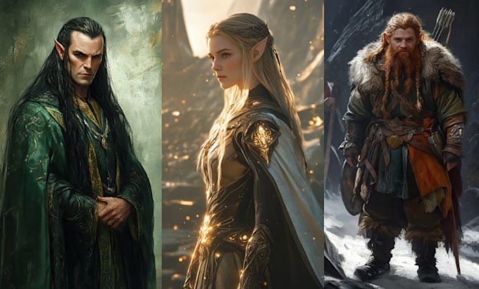 Make incredible high quality character art using advanced ai by Michael ...