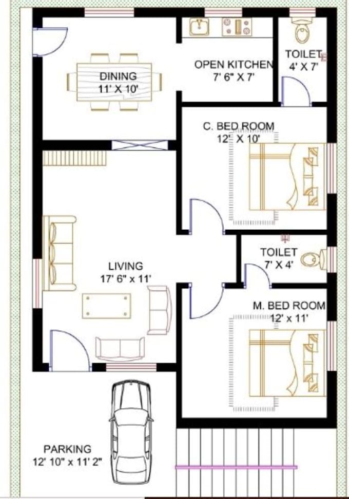 Draw fast architectural autocad floor plans and elevations by ...