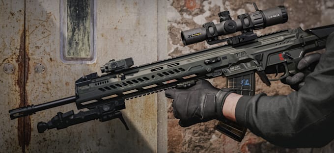 Create realistic 3d game character, weapon model, 3d game assets, fps ...