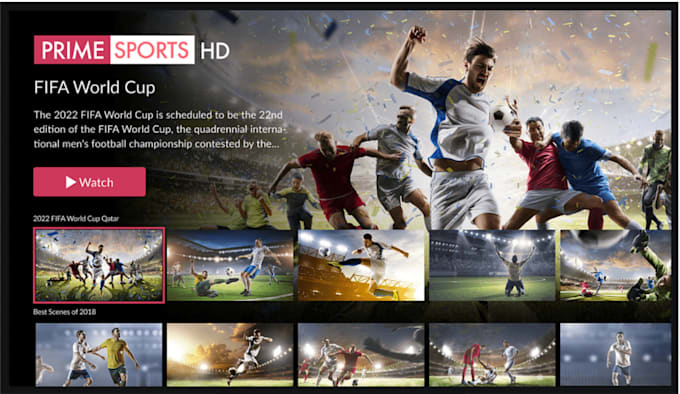 Build smart tv app, vod app, ott platform, android tv app, iptv app ...