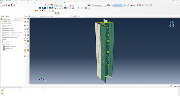 Perform fem structural analysis using abaqus cae by Simulation_guy | Fiverr