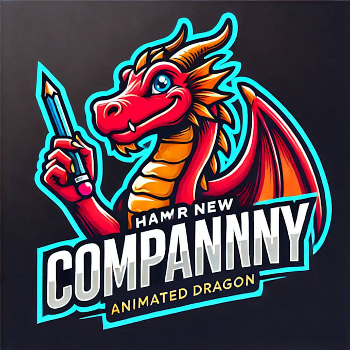 Design creative animated dragon mascot logo with 1 day delivery by ...